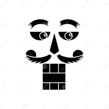 Nutcracker Face Icon Vector. Nutcracker Illustration Sign. Ballet ...