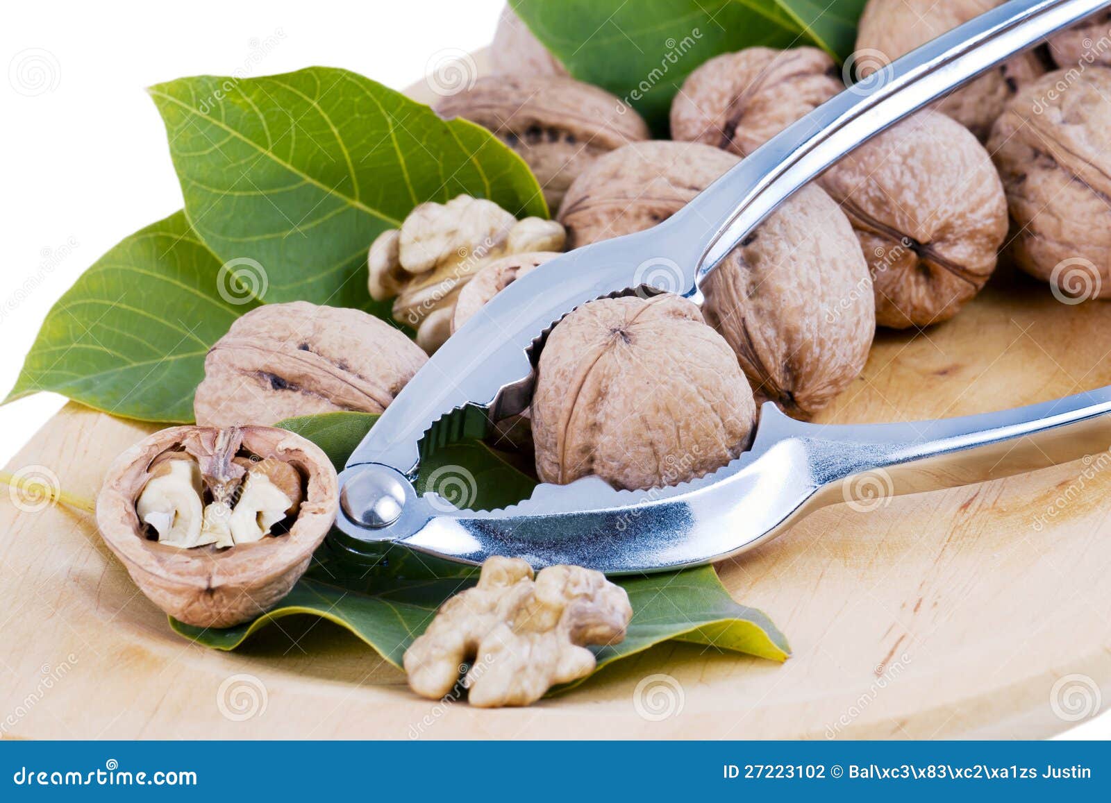 Nutcracker and Nuts in the Bowl. Stock Photo - Image of dessert ...