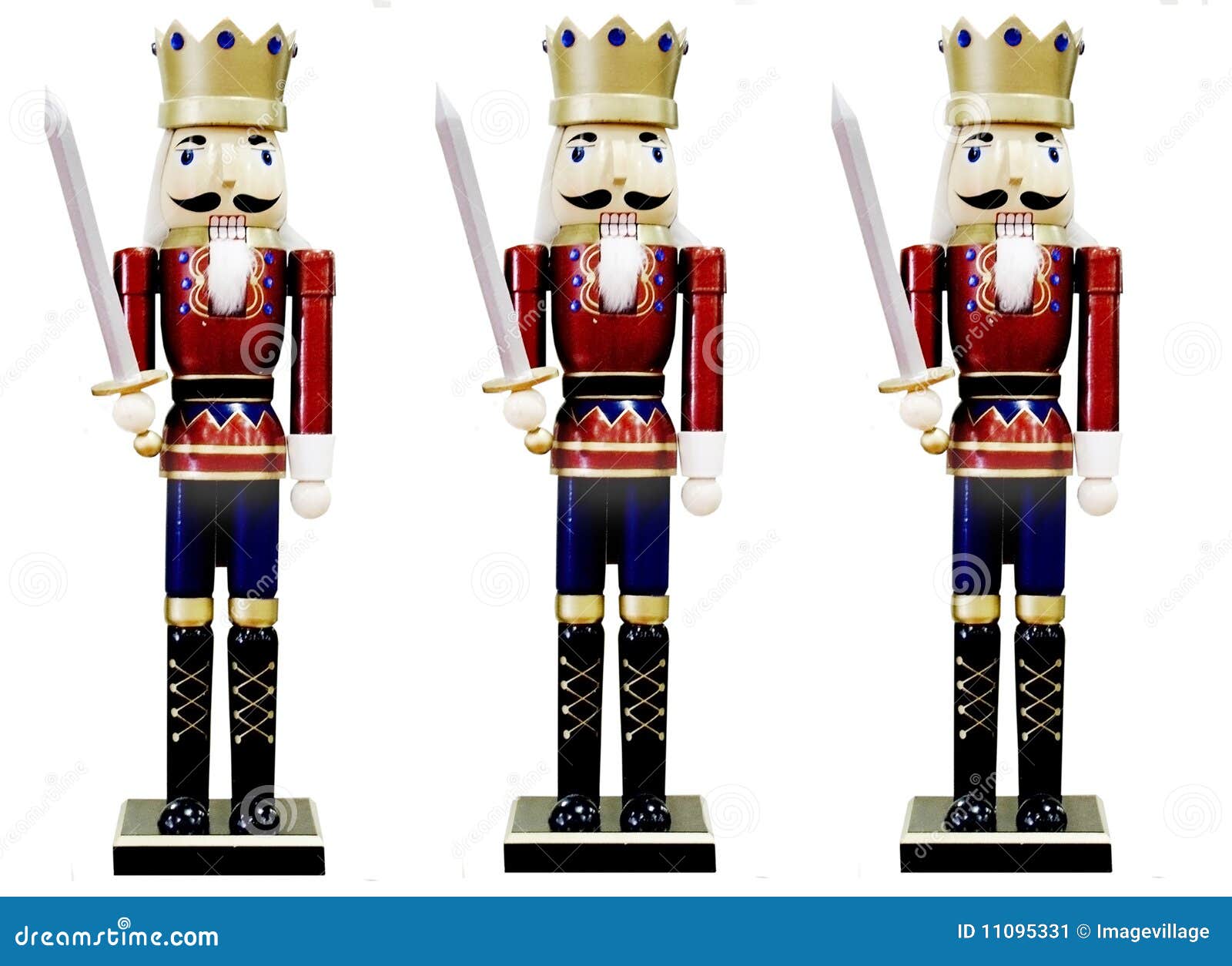 Nutcrackers stock image. Image of gift, detail, celebrate - 11095331