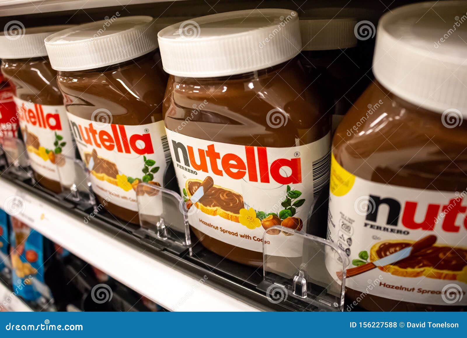 Nutella Containers at the Store Editorial Stock Photo - Image of nougat ...