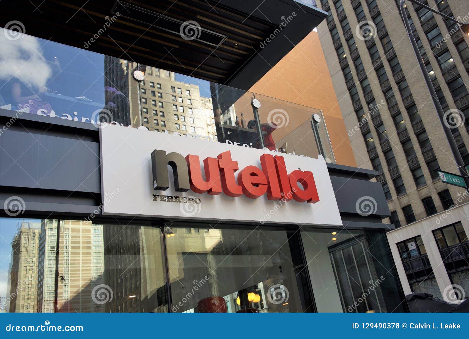 Nutella Ferrero Chicago, Illinois Foto de Stock Editorial - Imagem de ...