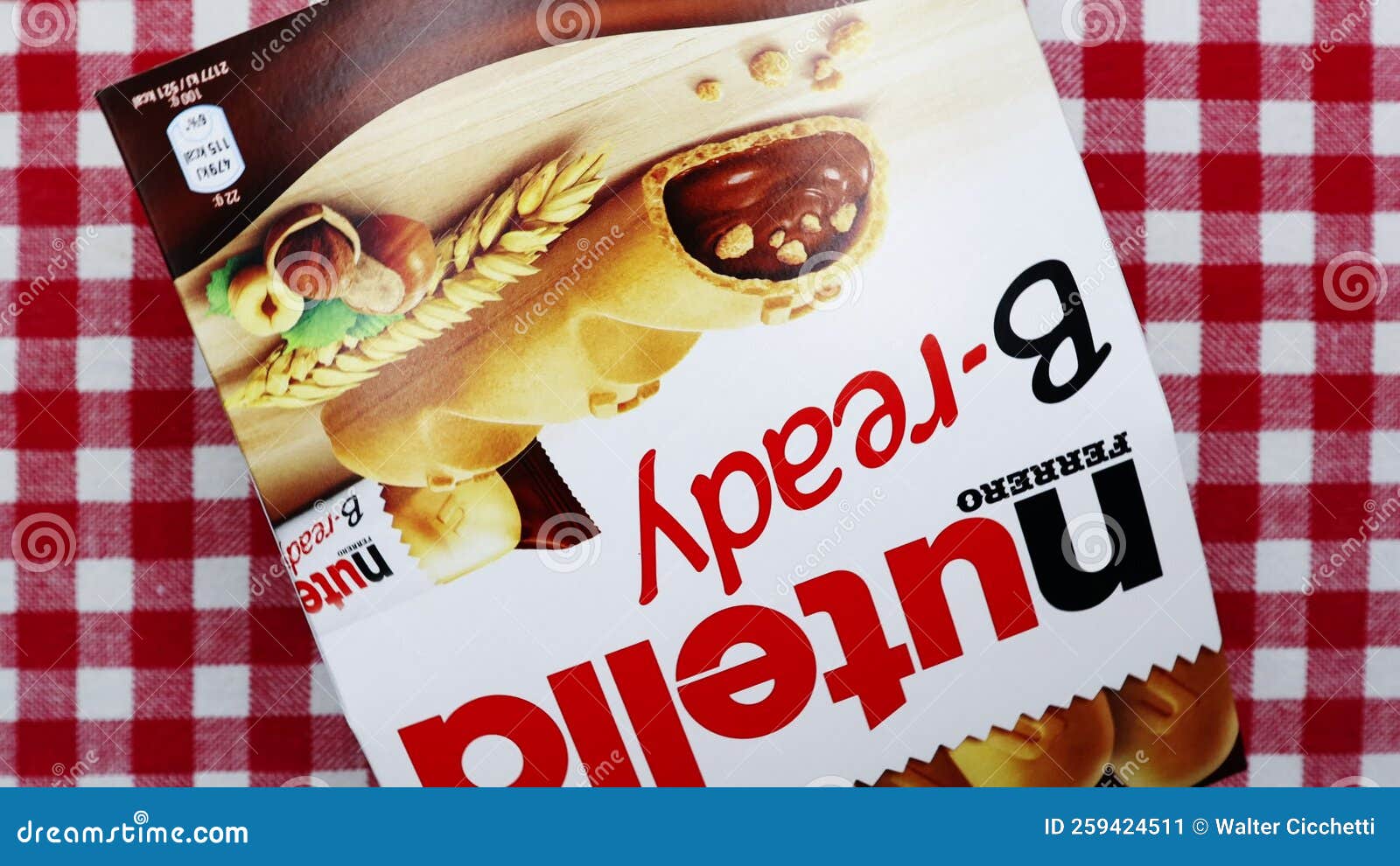 NUTELLA, Hazelnut Spread with Cocoa Produced by Ferrero Stock Video ...
