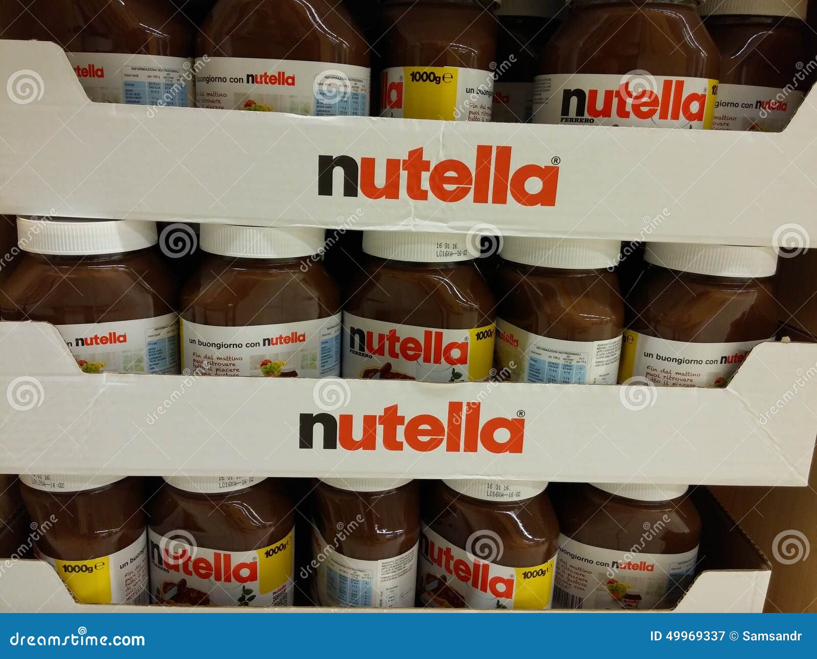 Nutella editorial photography. Image of nutella, supermarket - 49969337