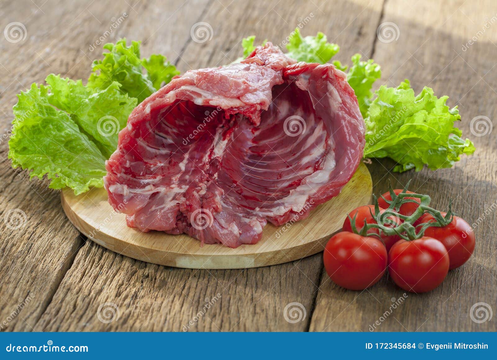 Nutria Meat with Vegetables and Herbs, Blank, Meat Processing Stock ...