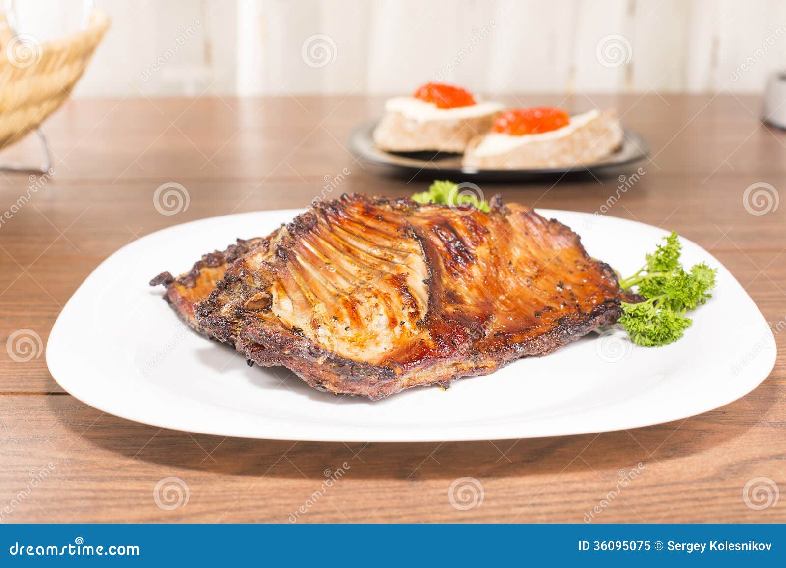 Of nutria ribs grilled stock image. Image of food, fried - 36095075