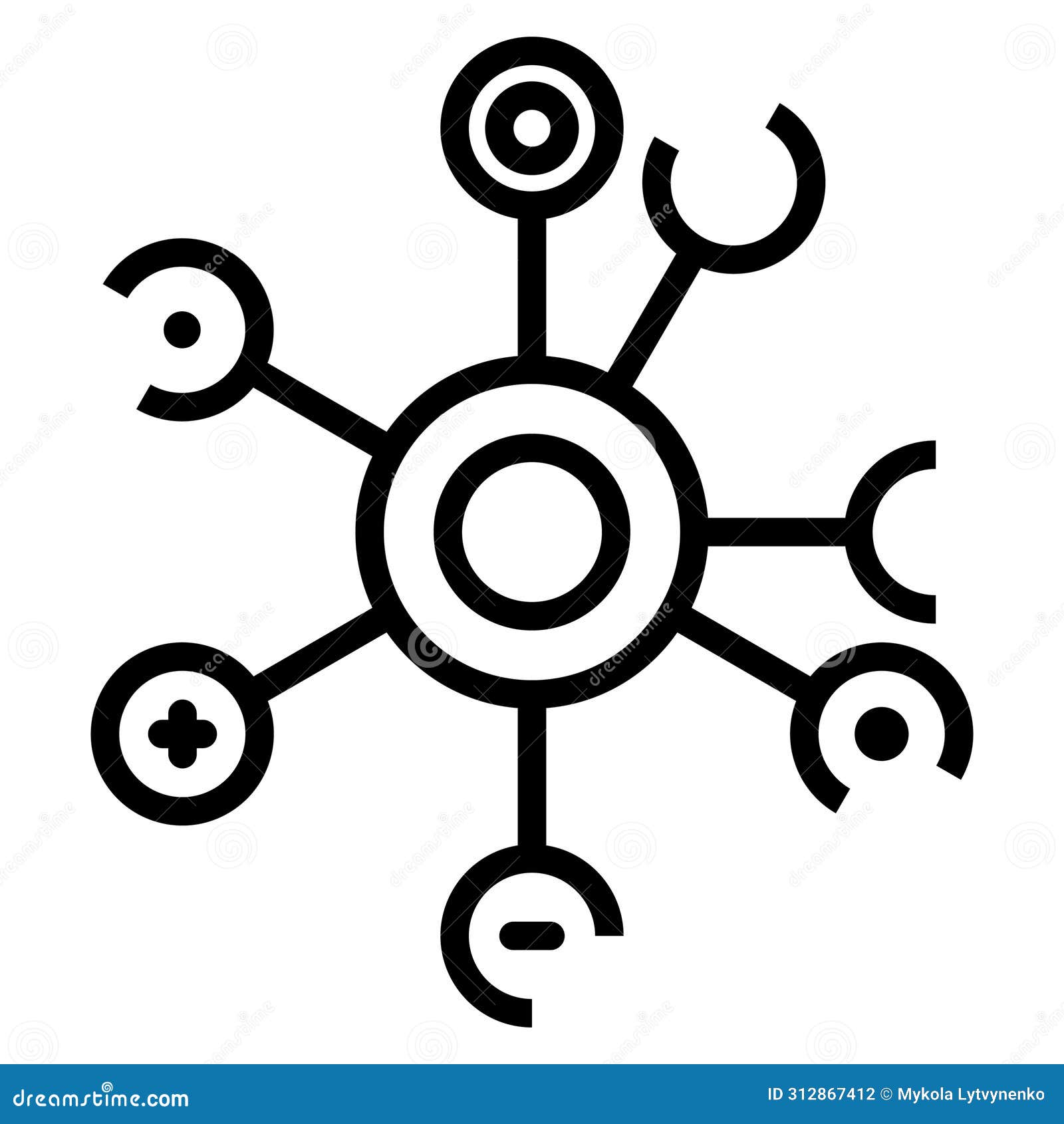 Nutrients Biologically Active Elements Food for Life Support Body Stock ...