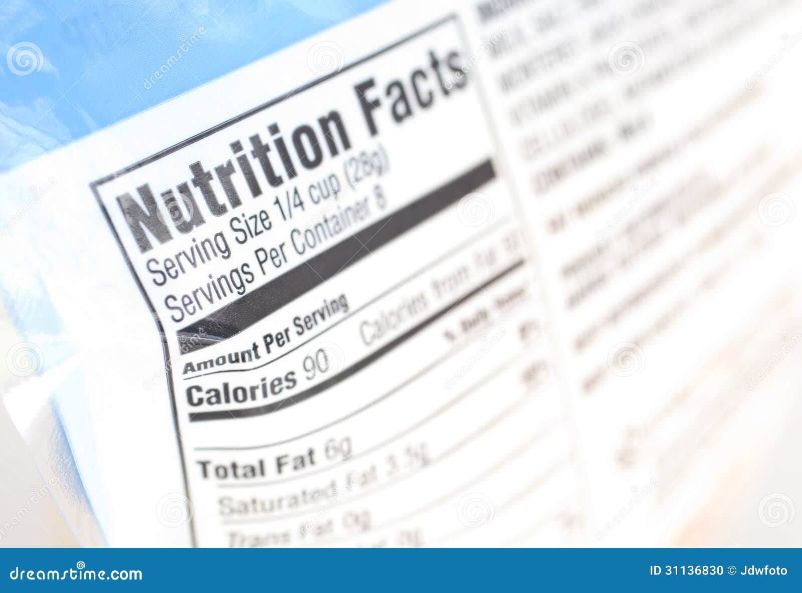 Nutrition stock photo. Image of health, serving, dietary - 31136830