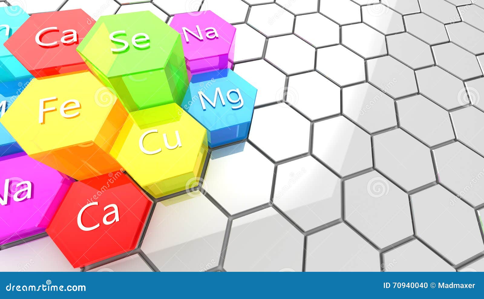 Nutrition Minerals Background Stock Illustration - Illustration of ...