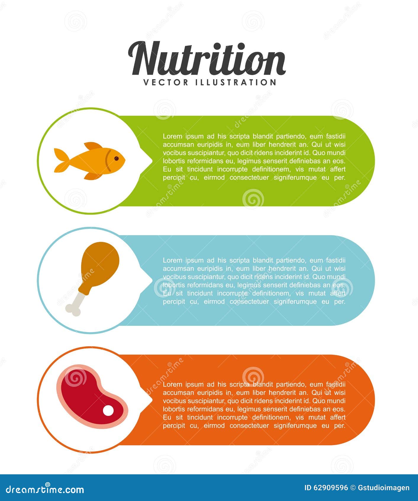 Nutritional Food Supplements Onboarding. Isolated Vector Vertical ...