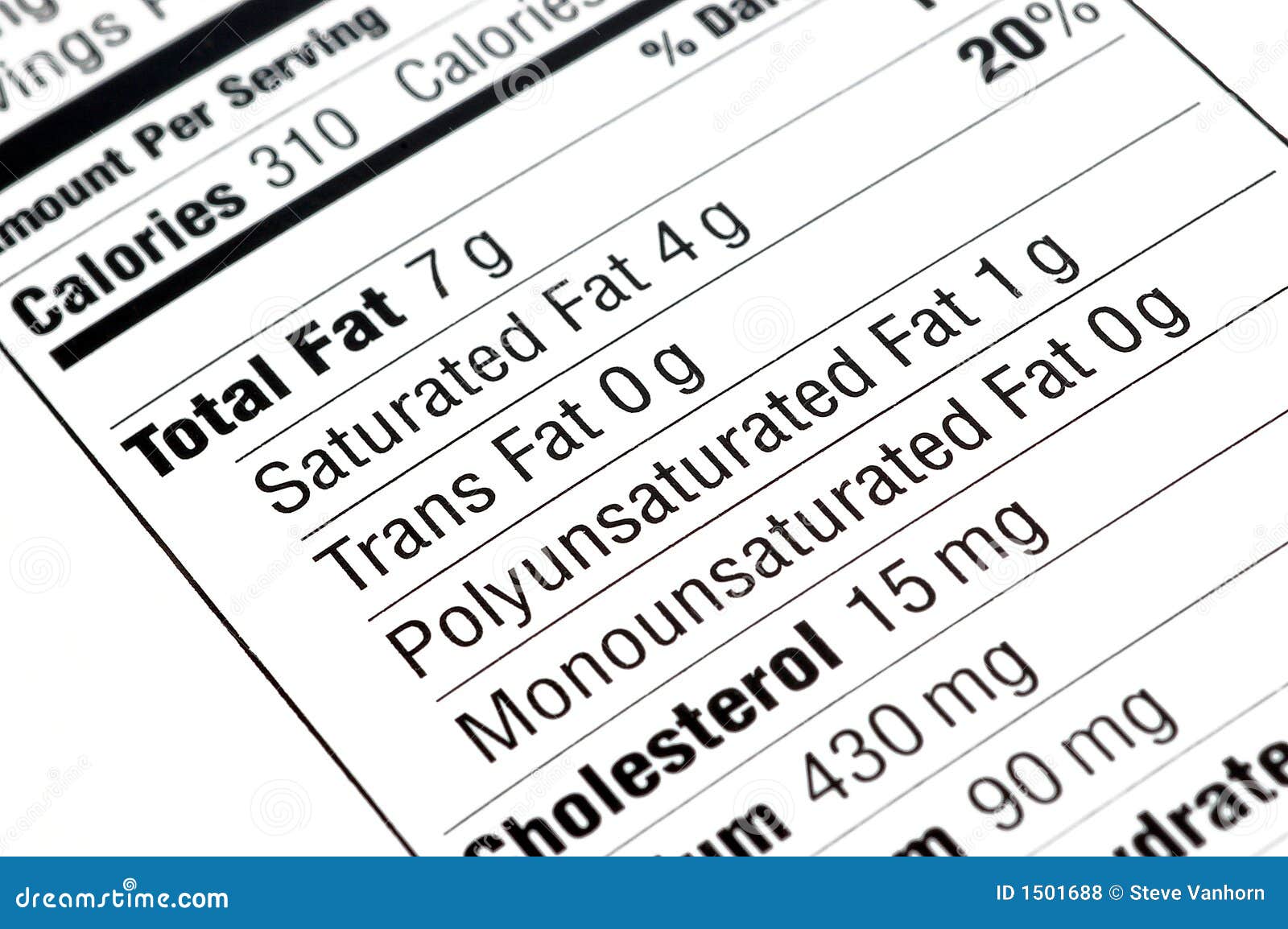 Nutritional Label Stock Photography | CartoonDealer.com #1501688