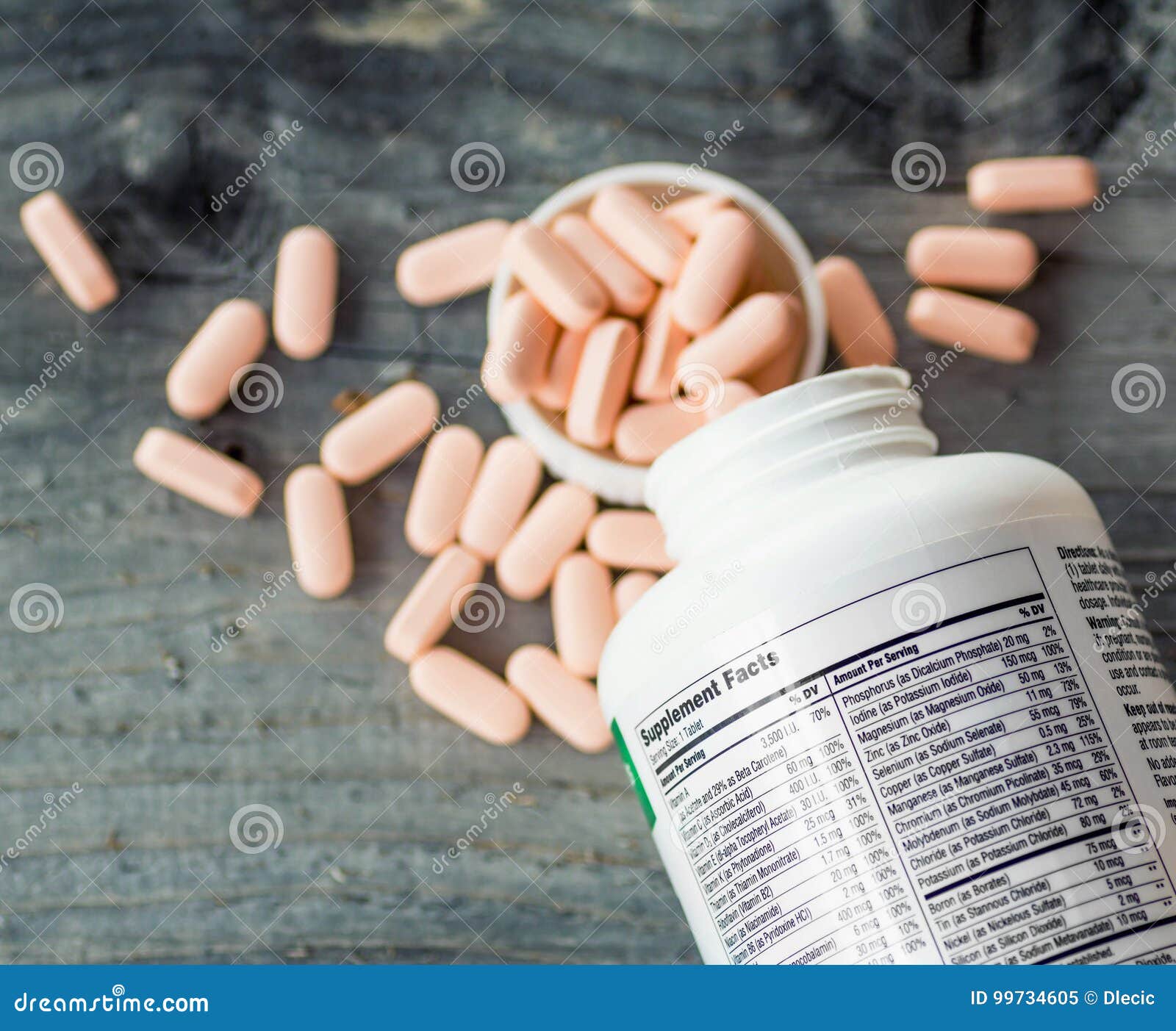 Nutritional supplements stock image. Image of compounds - 99734605