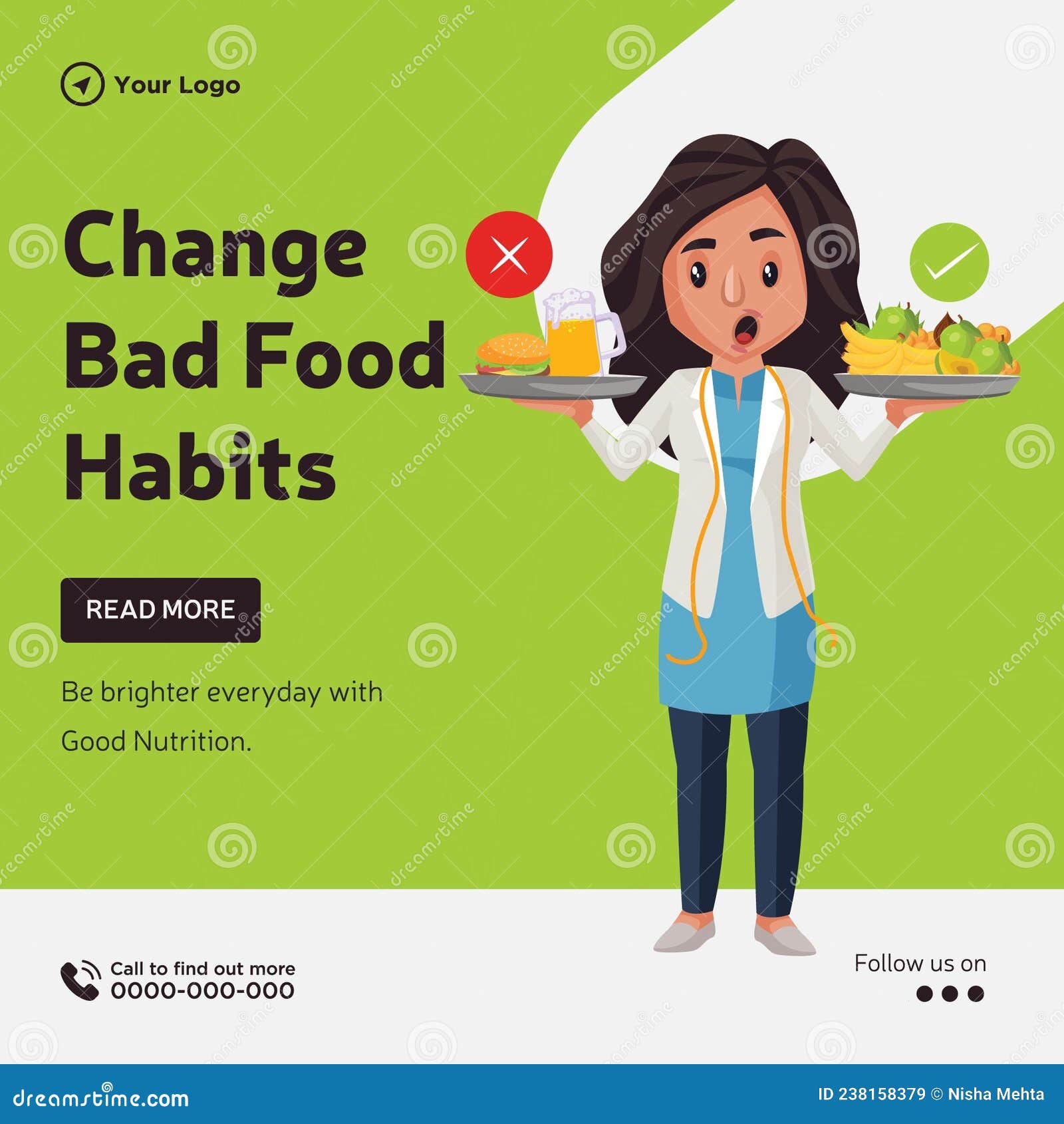 Bad Food Habits Isolated Cartoon Vector Illustration Set ...