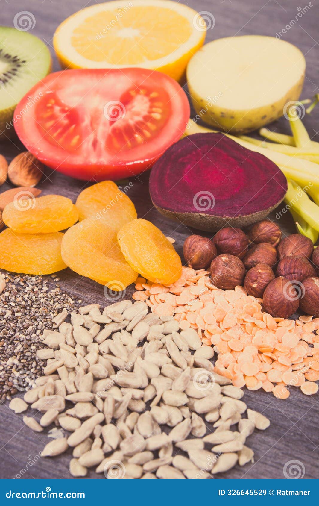 Nutritious Ingredients Containing Natural Potassium, Minerals and ...