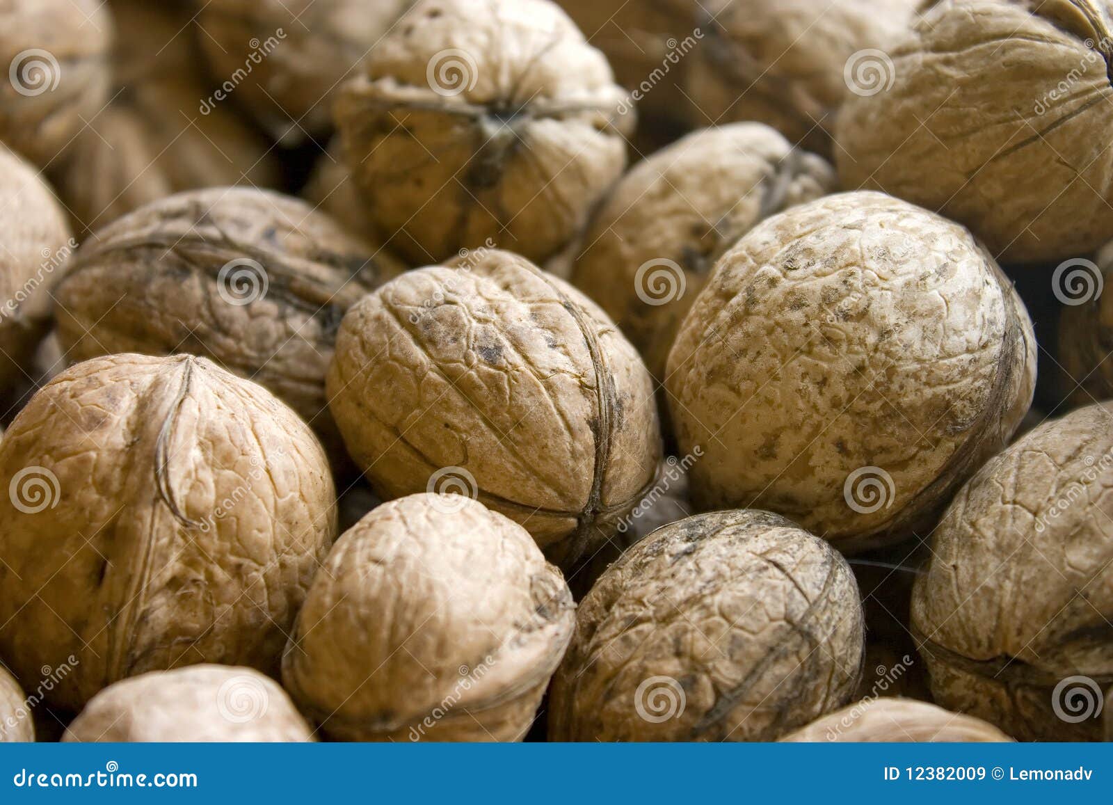 Nuts stock image. Image of brown, diet, dried, nutshell - 12382009