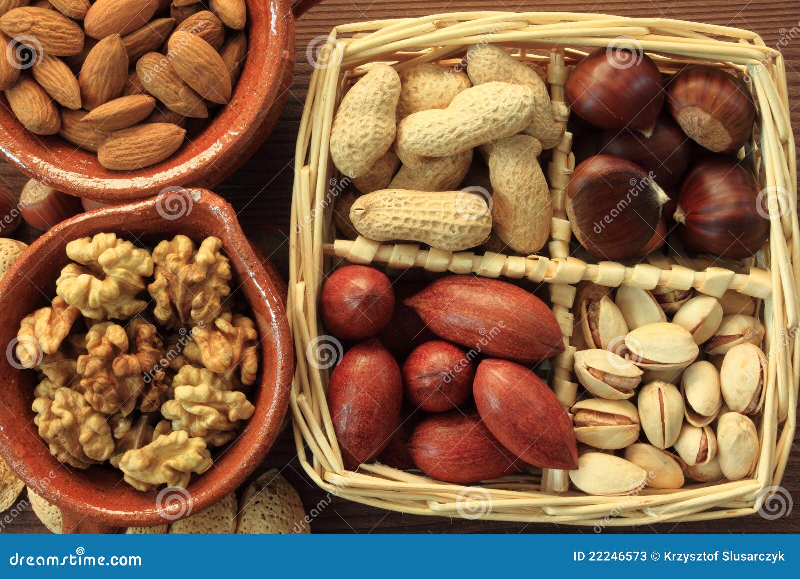Nuts stock image. Image of types, type, cuisine, peanut - 22246573