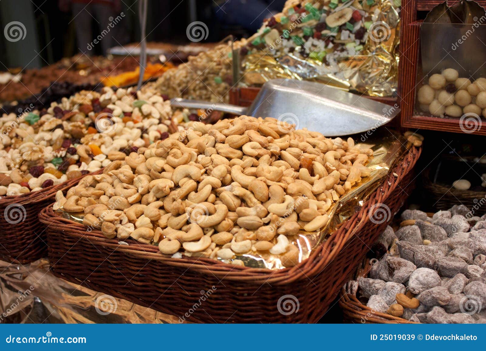 Nuts stock image. Image of colourful, almonds, dried - 25019039