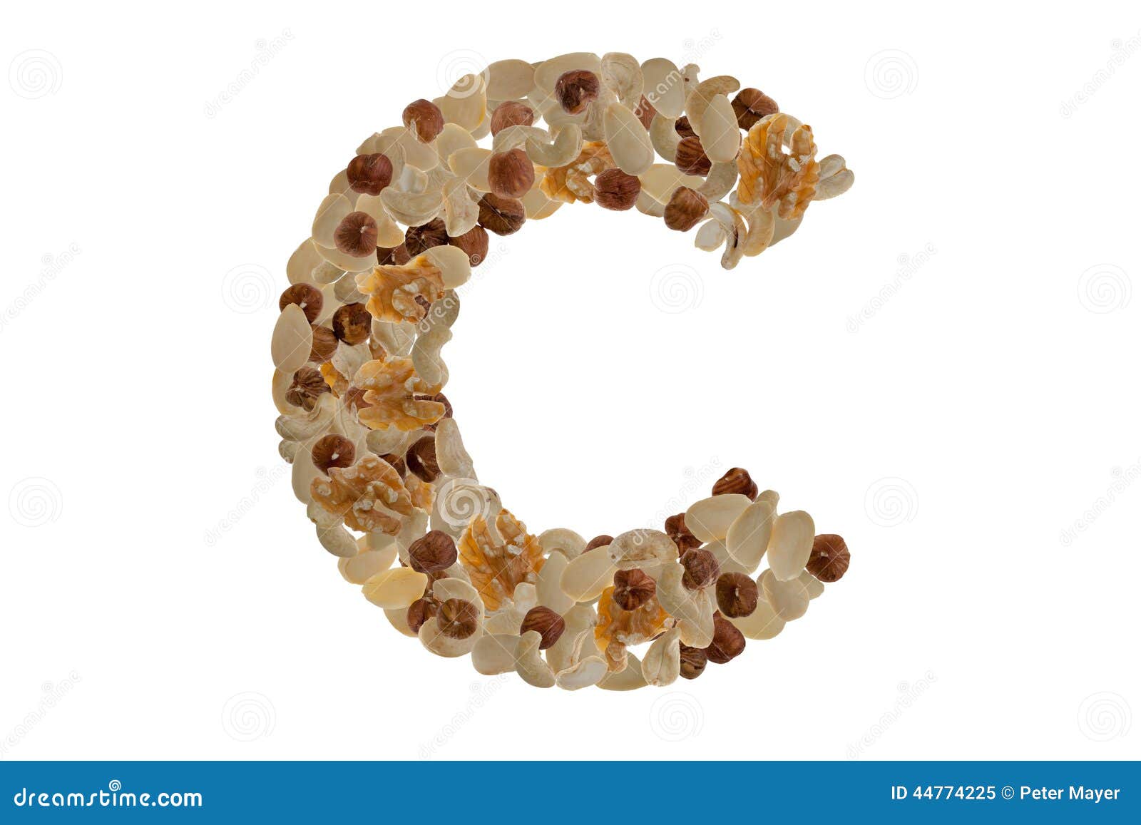 Nuts alphabet stock illustration. Illustration of signage - 44774225