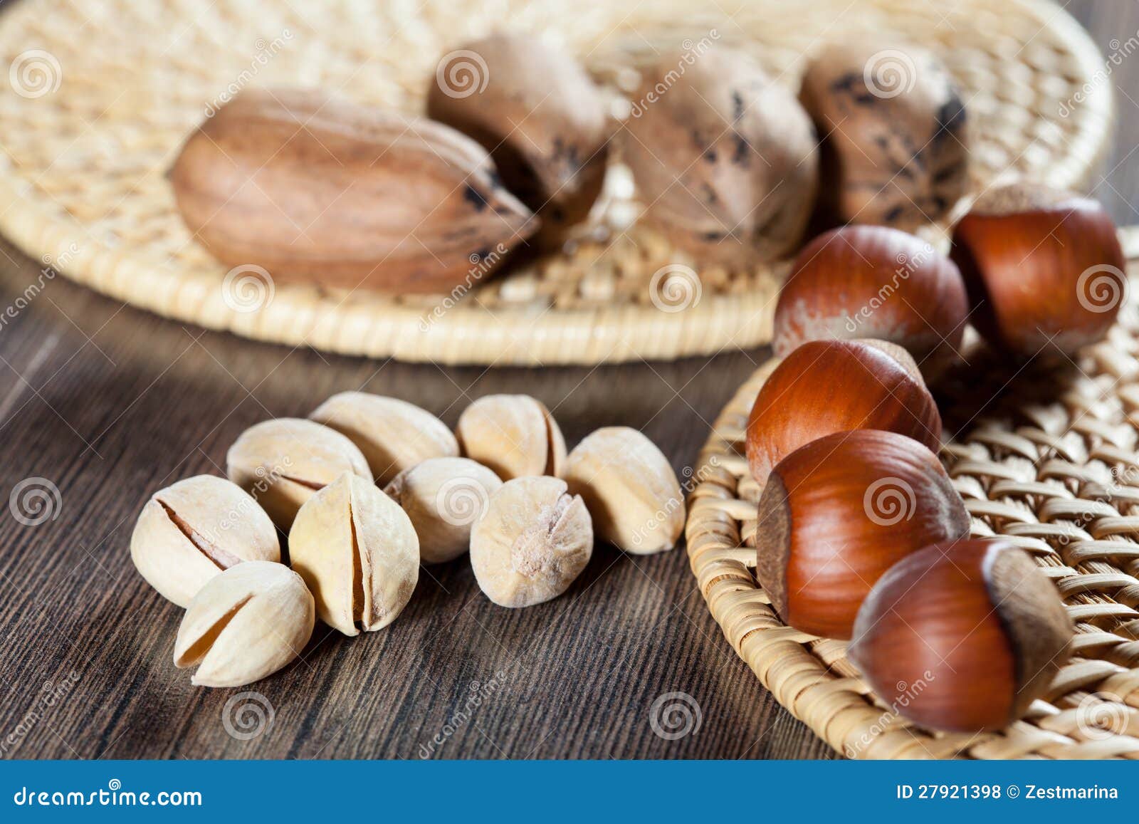Nuts assortment stock photo. Image of fatty, nourishing - 27921398
