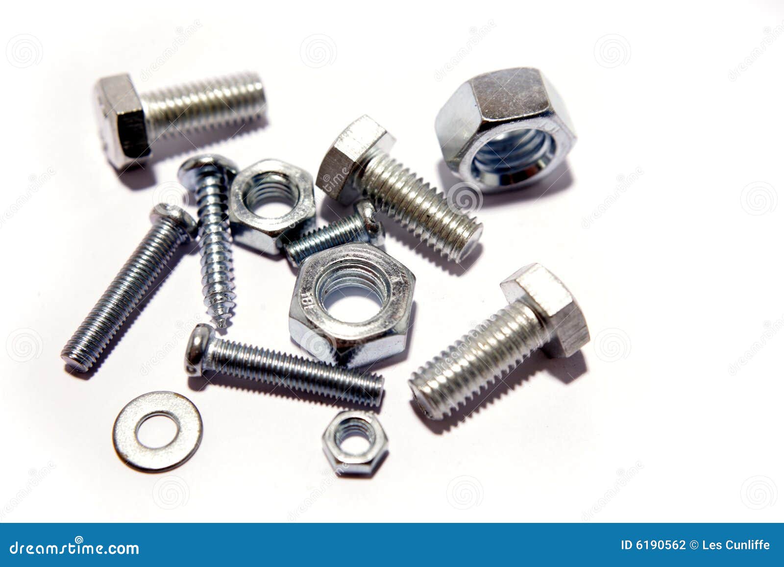 Nuts and bolts stock photo. Image of industry, nuts, hardware - 6190562