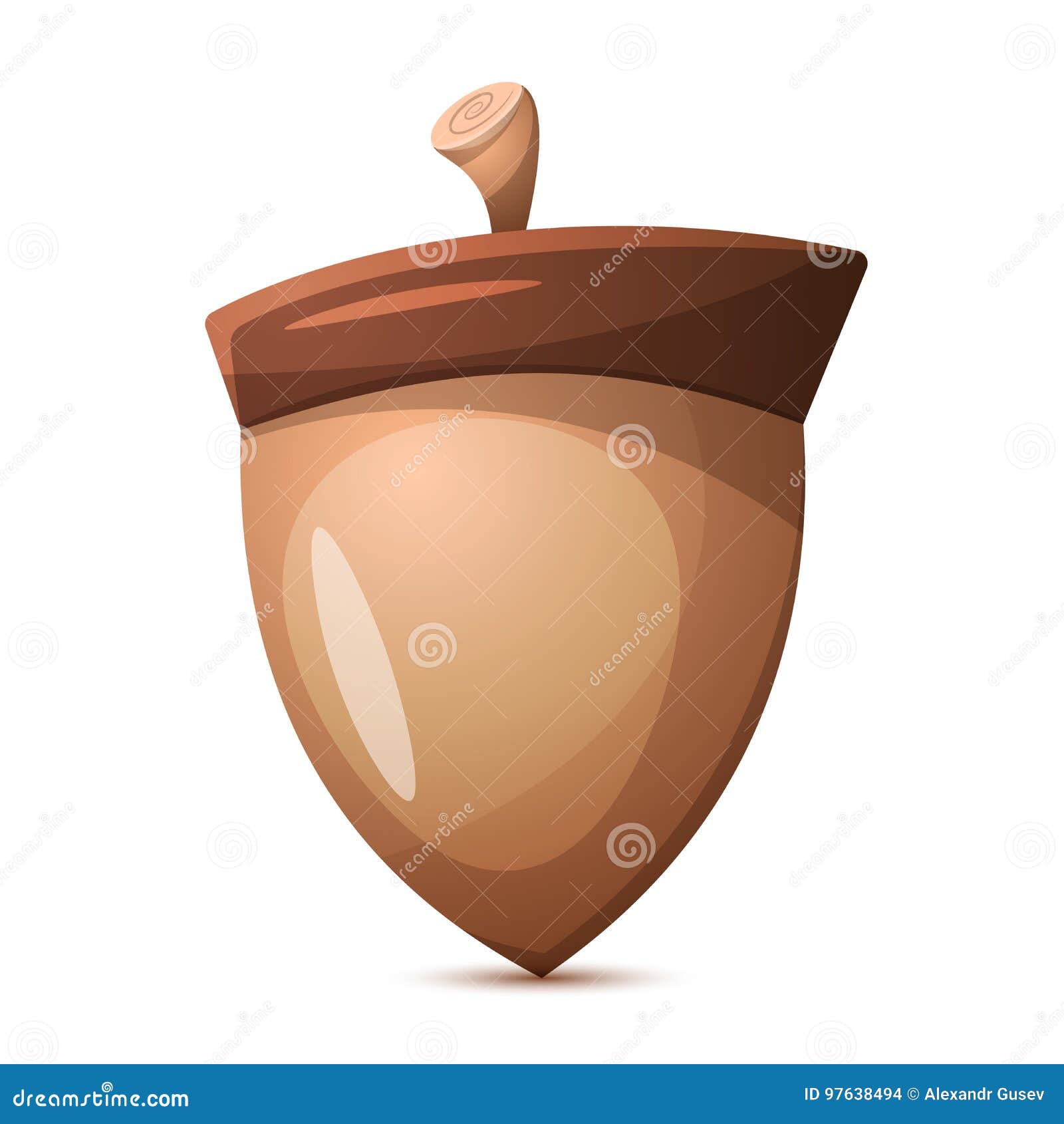 Nuts Cartoon. Healthy Food. Stock Vector - Illustration of nutshell ...