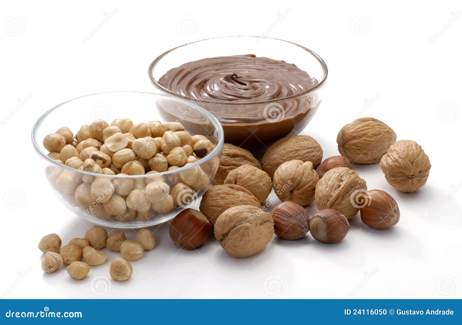 Nuts and Chocolate Assorted Stock Photo - Image of calorie, brown: 24116050