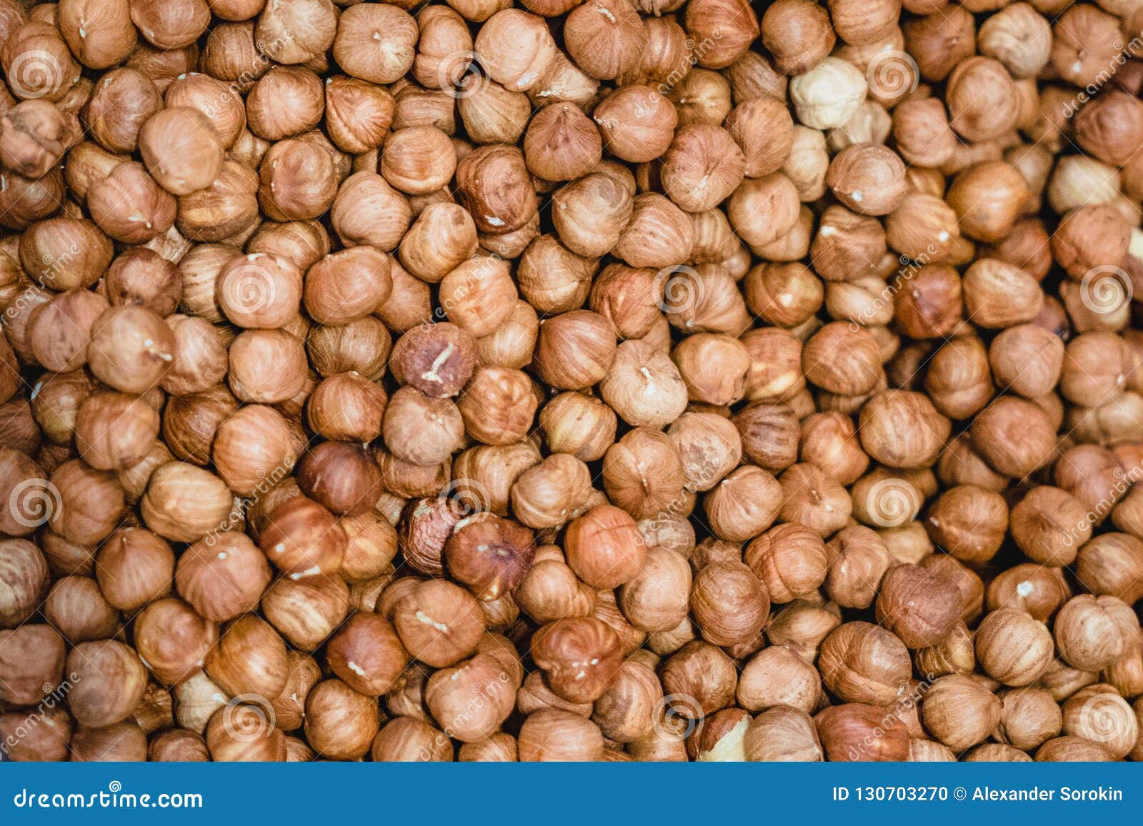 Nuts Cleaned in Bulk after Harvest Stock Photo - Image of hazelnuts ...