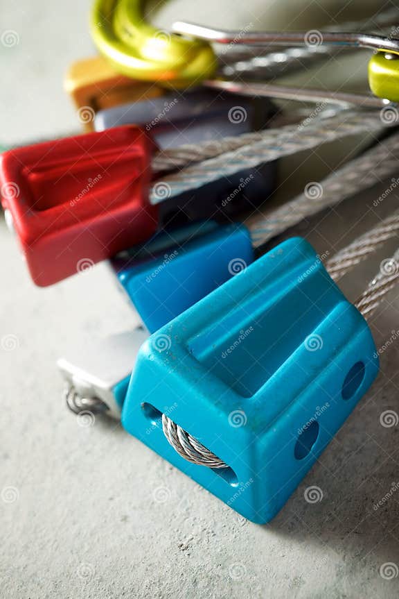 Nuts for climbing stock image. Image of object, loop - 213080371