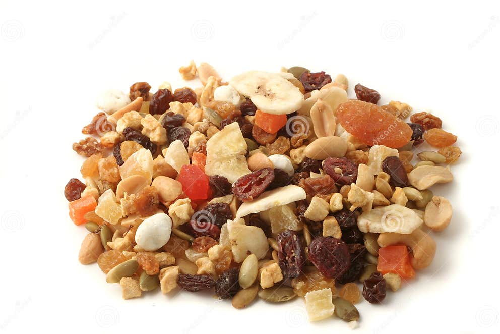 Nuts and fruits stock image. Image of fruit, snacks, food - 1303893