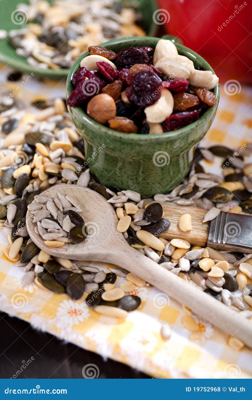 Nuts and kernels stock photo. Image of fruit, market - 19752968
