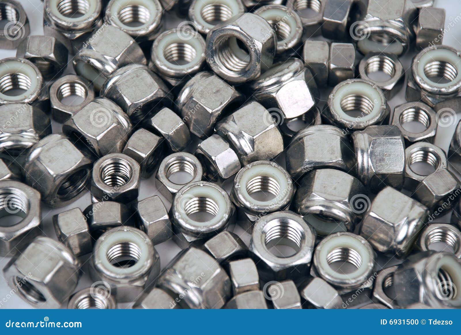 Nuts - metal and tools stock photo. Image of tools, parts - 6931500