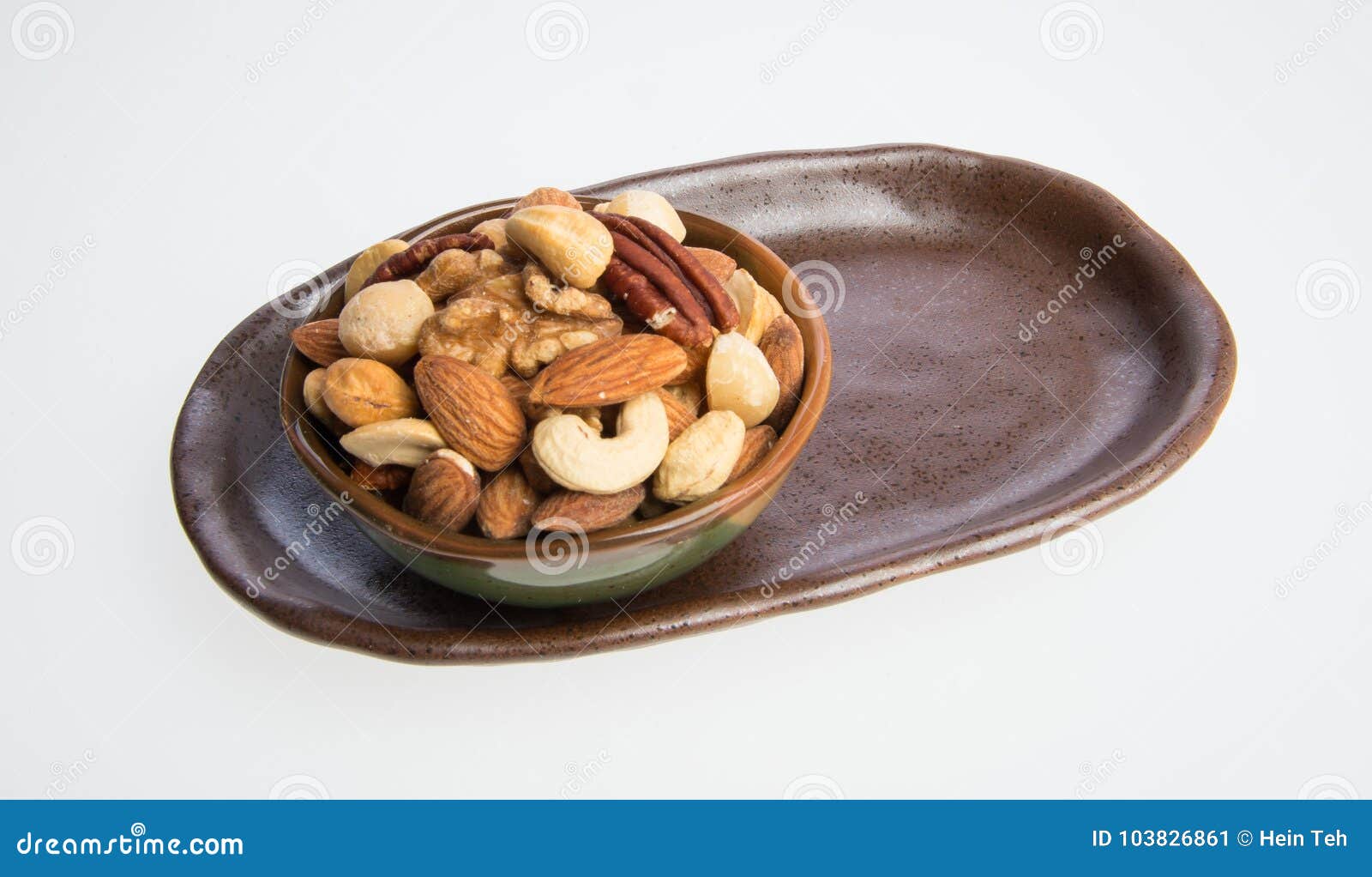 Nuts or Mix Peanuts on a Background. Stock Image - Image of bowl ...