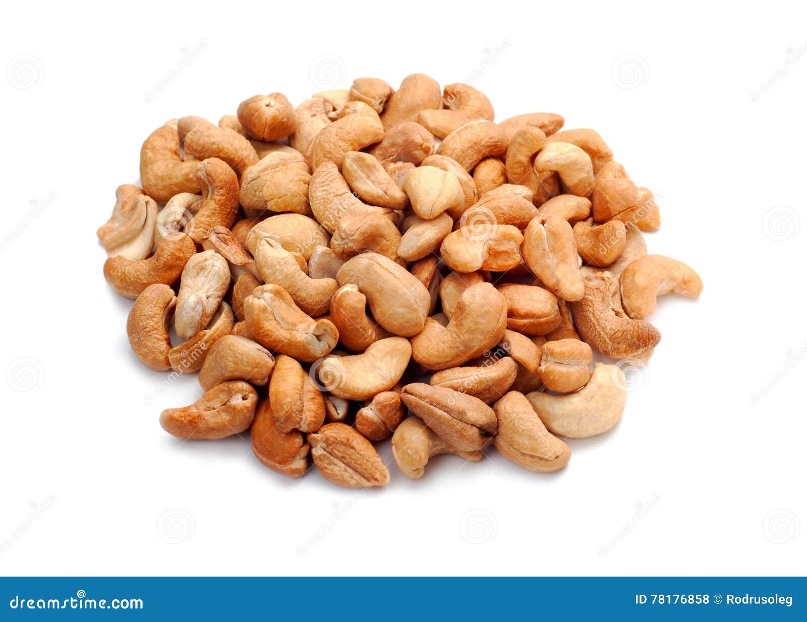 Nuts Mix on White Background. Stock Photo - Image of mixed, healthy ...