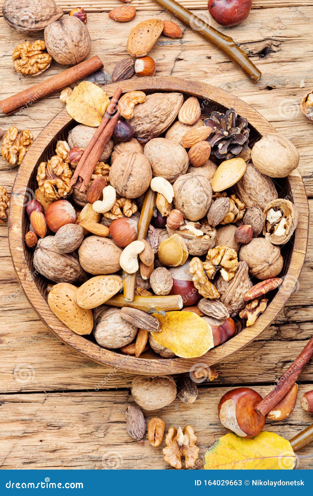 Assortment of nuts stock image. Image of assortment - 164029663