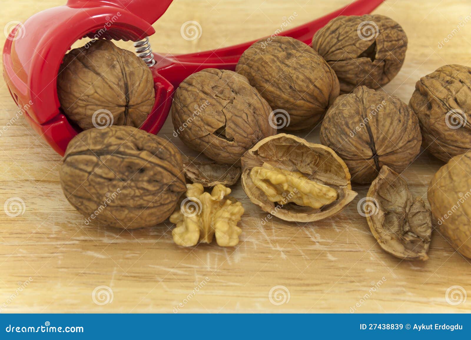 Nuts and nutracker stock image. Image of healthy, fresh - 27438839