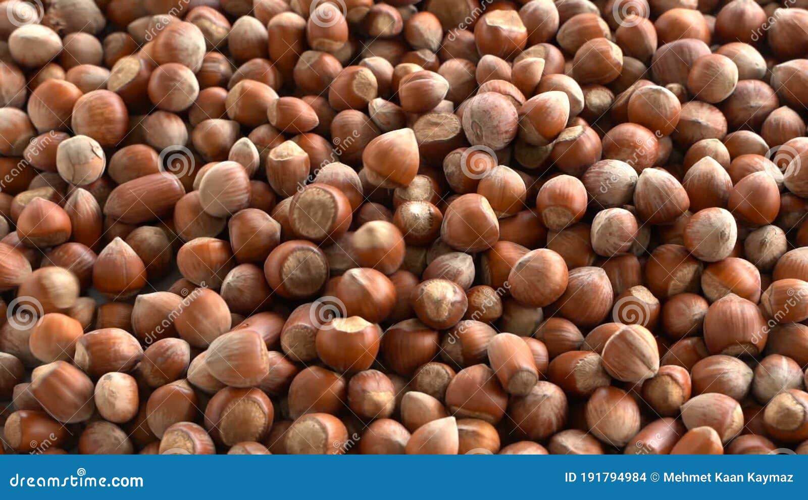 Nuts and Peanuts Fall To the Ground in Slow Motion. Slow Motion Nuts ...