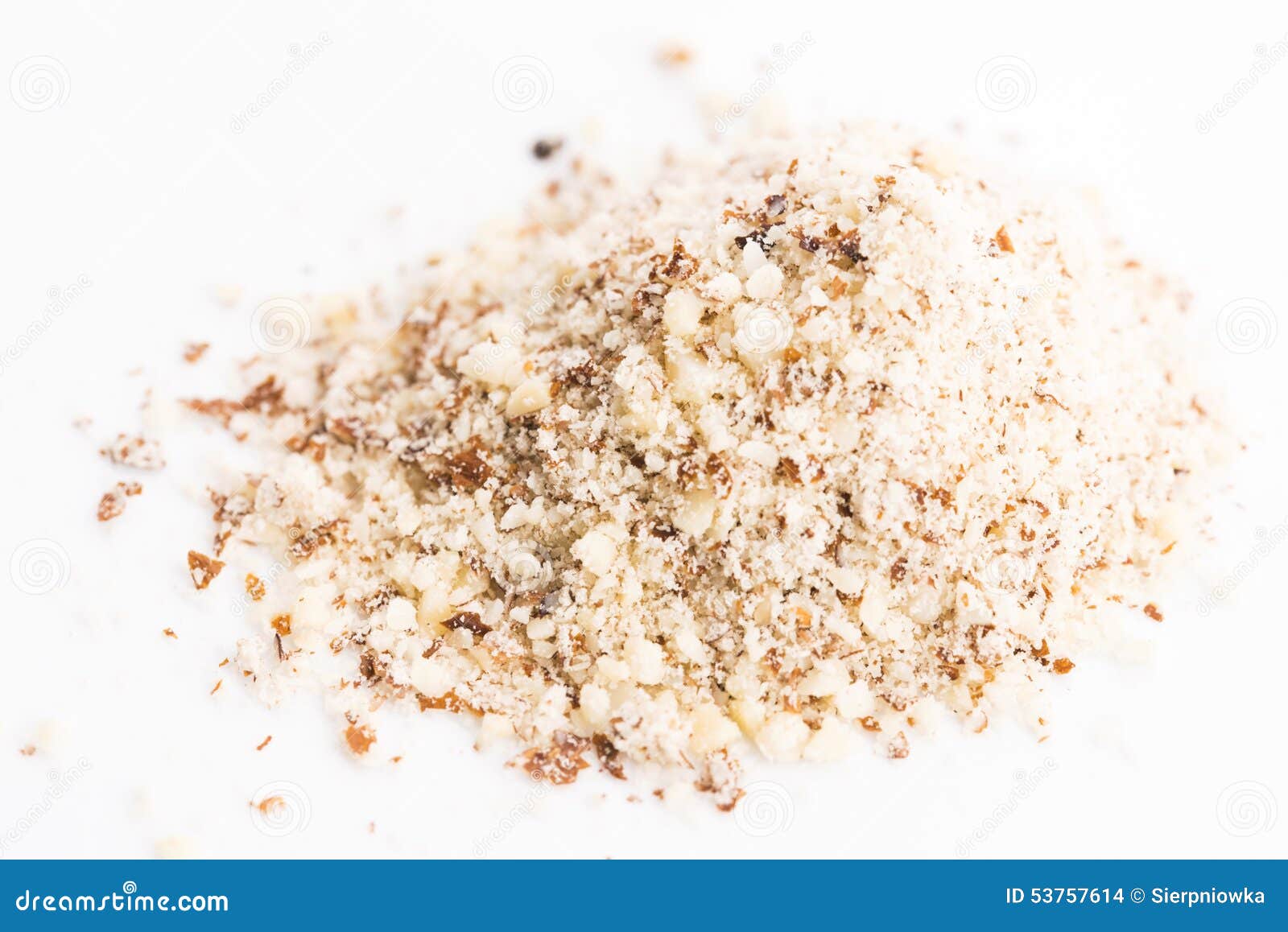 Nuts powder stock photo. Image of healthy, white, almond - 53757614
