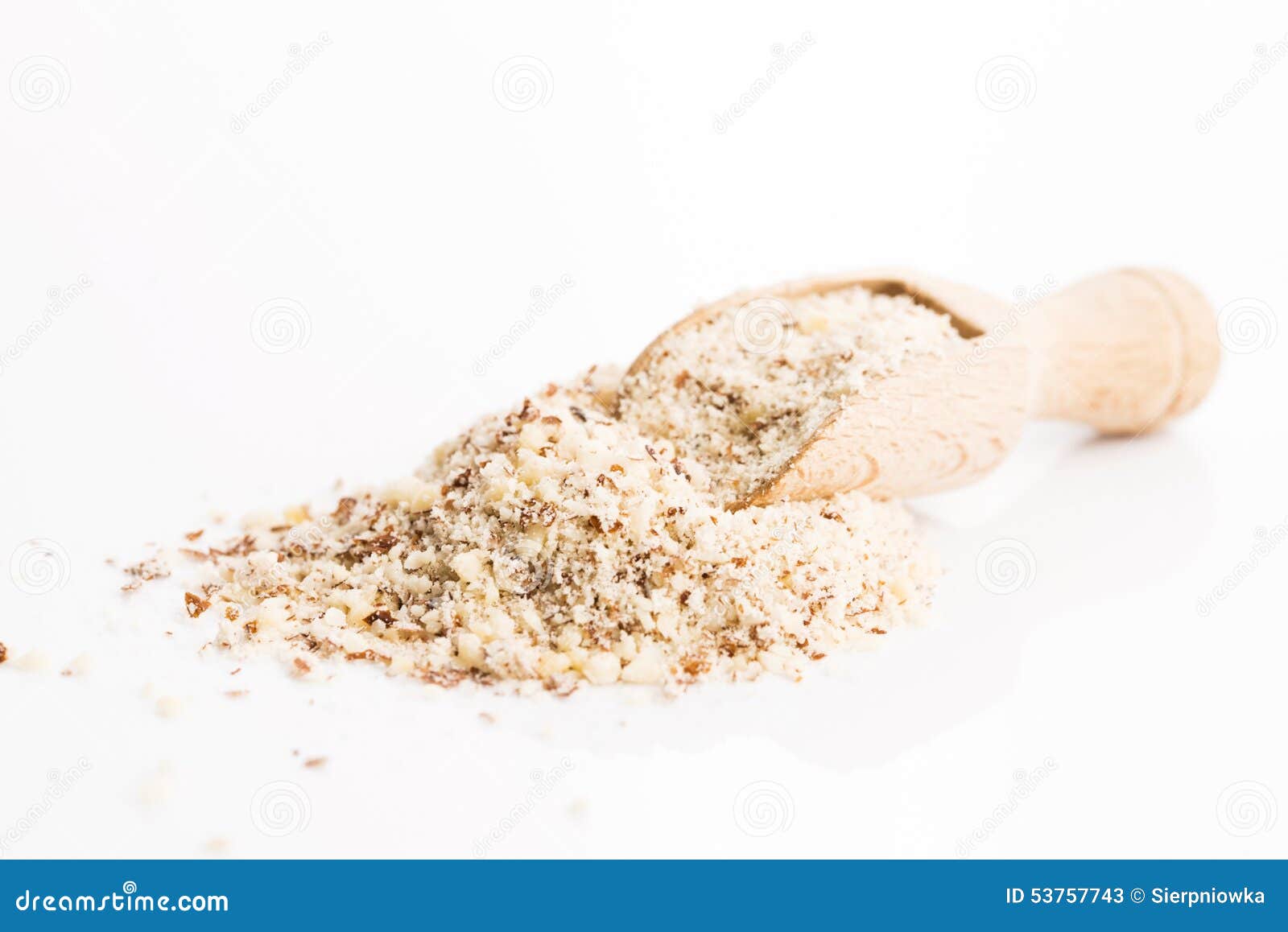 Nuts powder stock image. Image of background, isolated - 53757743