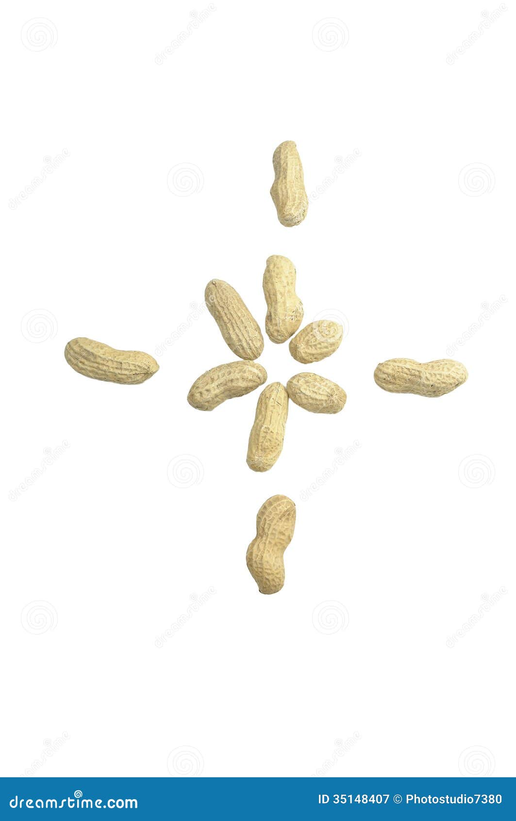 Nuts in star stock image. Image of shell, vegetarian - 35148407