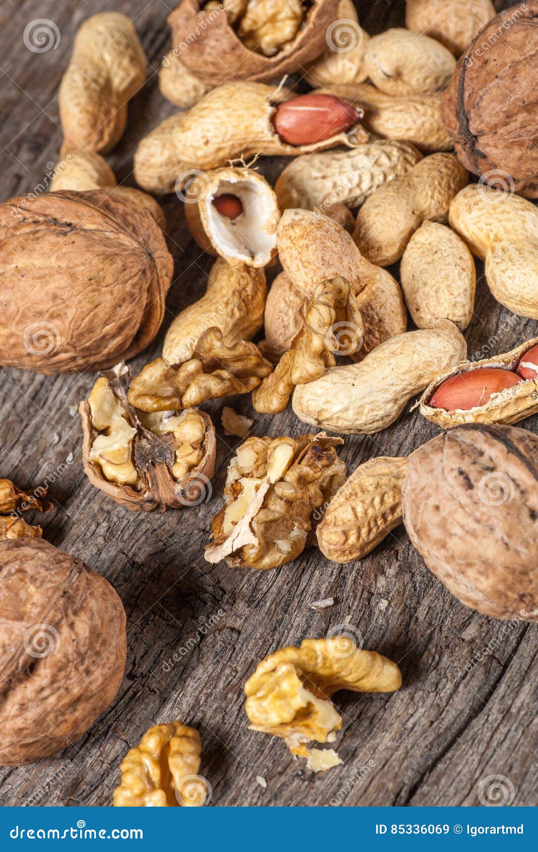 Nuts on table stock image. Image of objects, plant, food - 85336069