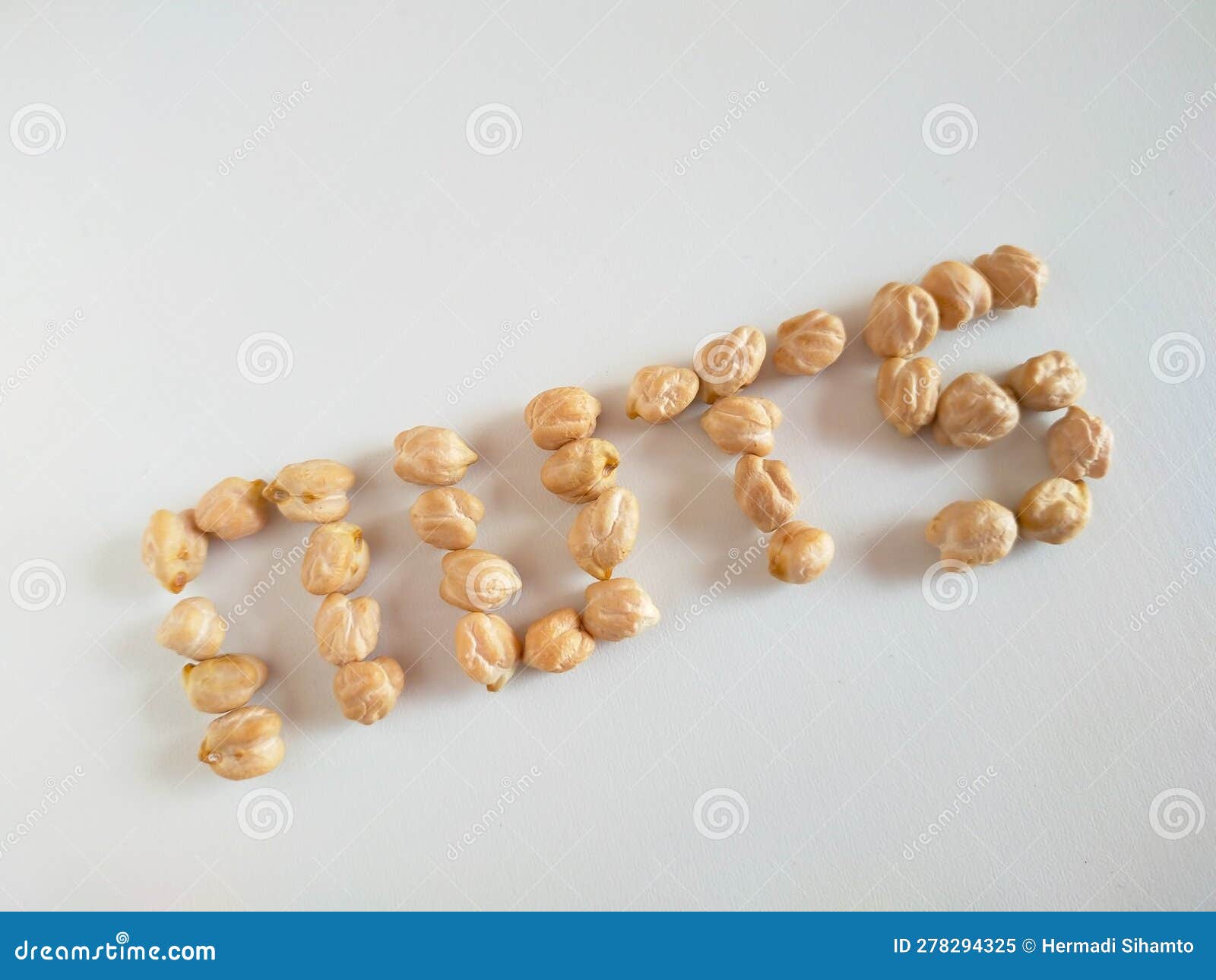 Nuts Word From Mixed Nuts Stock Photo | CartoonDealer.com #58020960