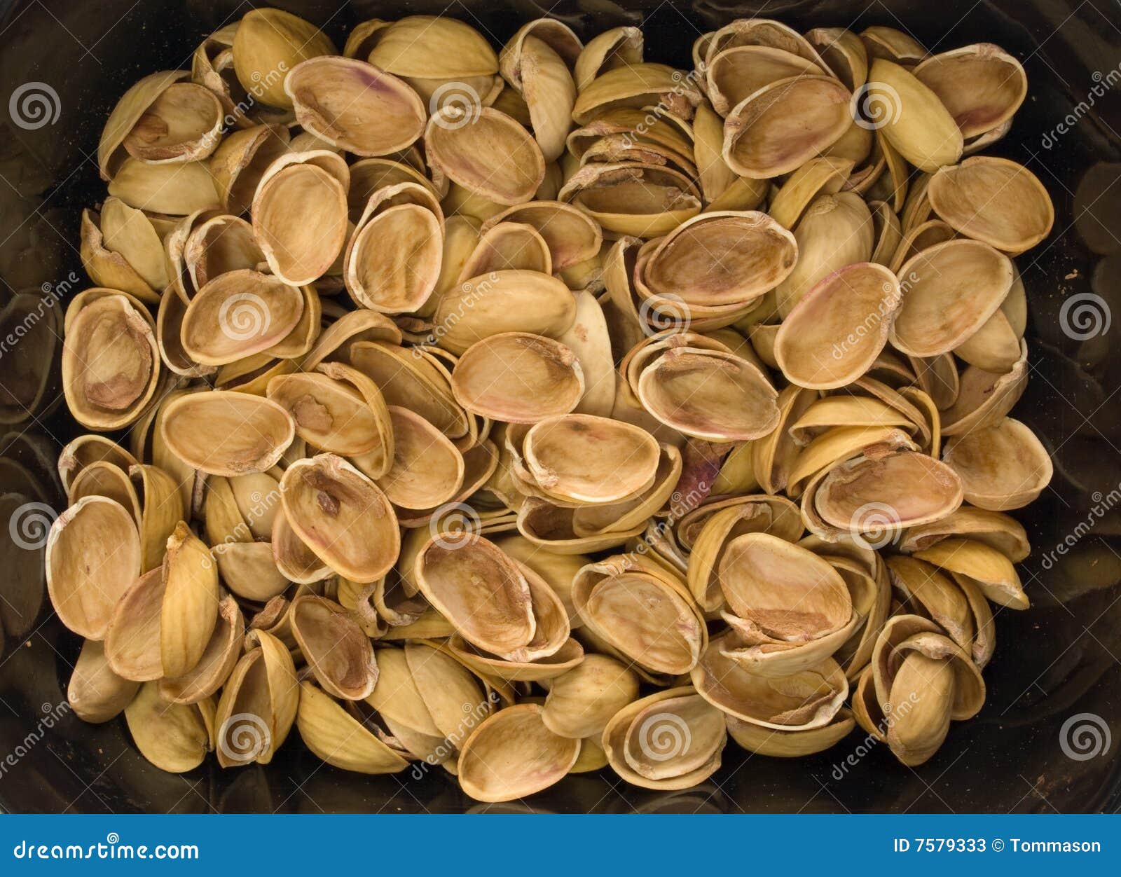 Nutshells stock image. Image of eaten, pistachio, food - 7579333