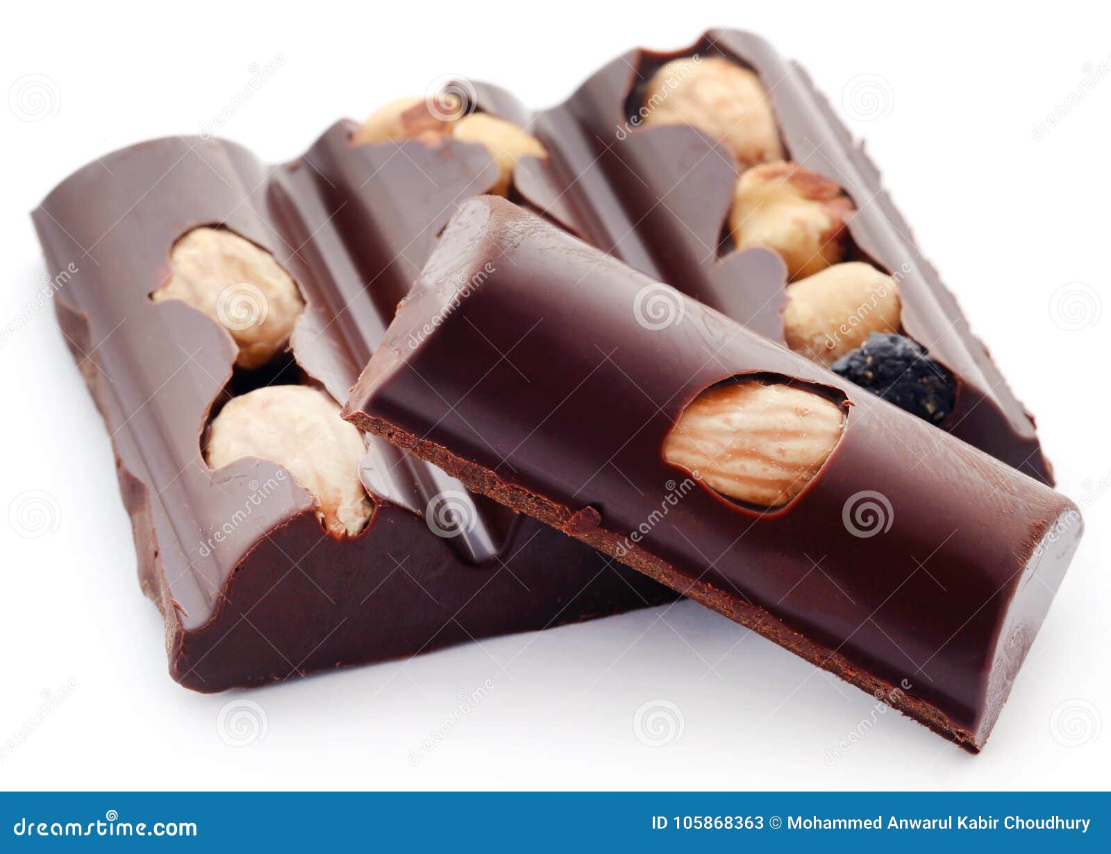 Nutty chocolate stock image. Image of hazelnut, brown - 105868363