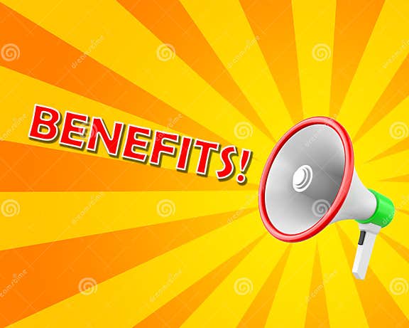 Nutzen stock abbildung. Illustration von nutzen, meldung - 80474473