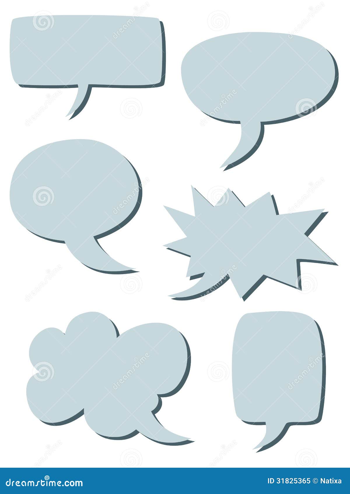 Nuvem da conversa ilustração do vetor. Ilustração de imagem - 31825365