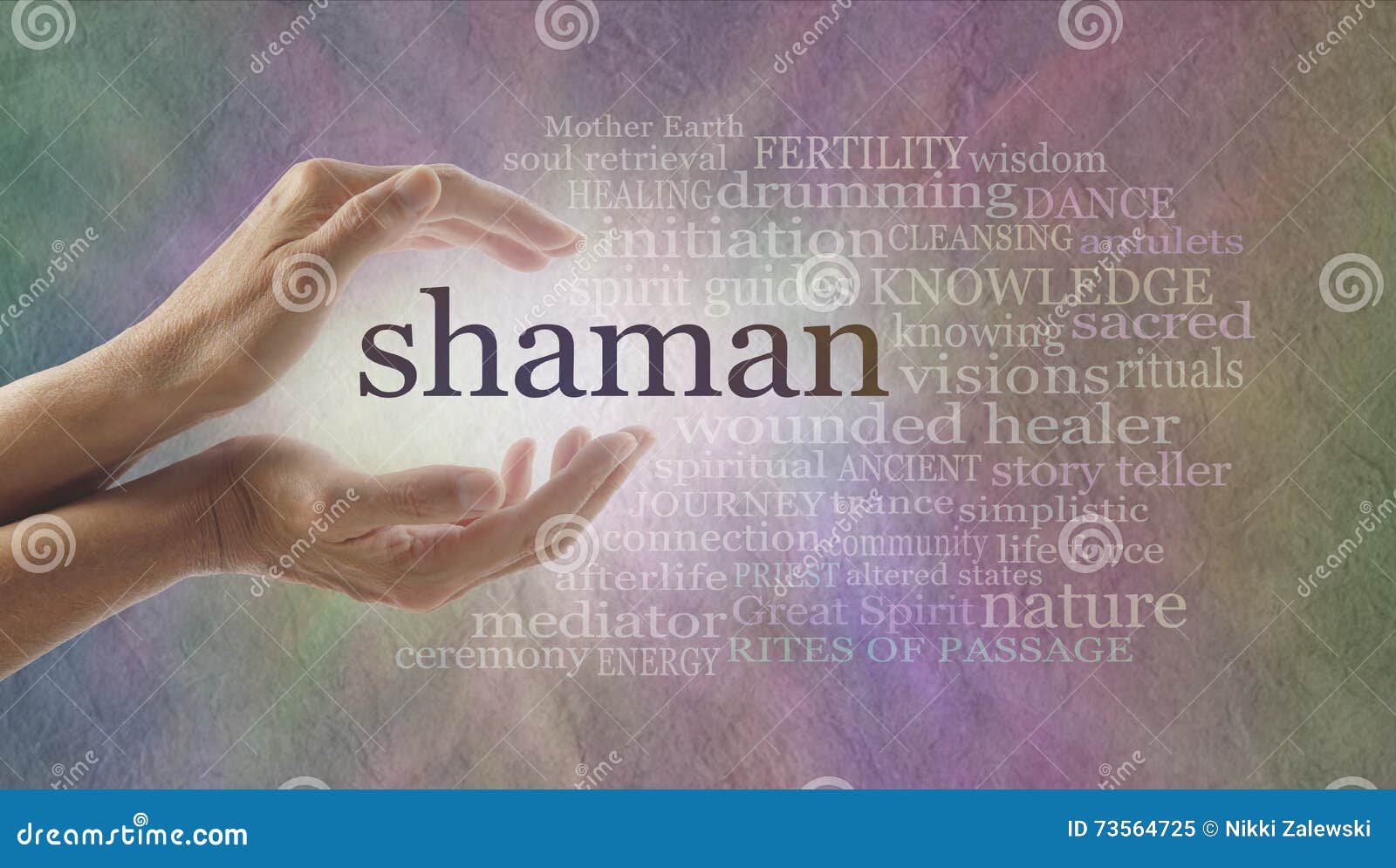 Nuvem Da Palavra Do Curandeiro E Mãos Curas Imagem de Stock - Imagem de ...
