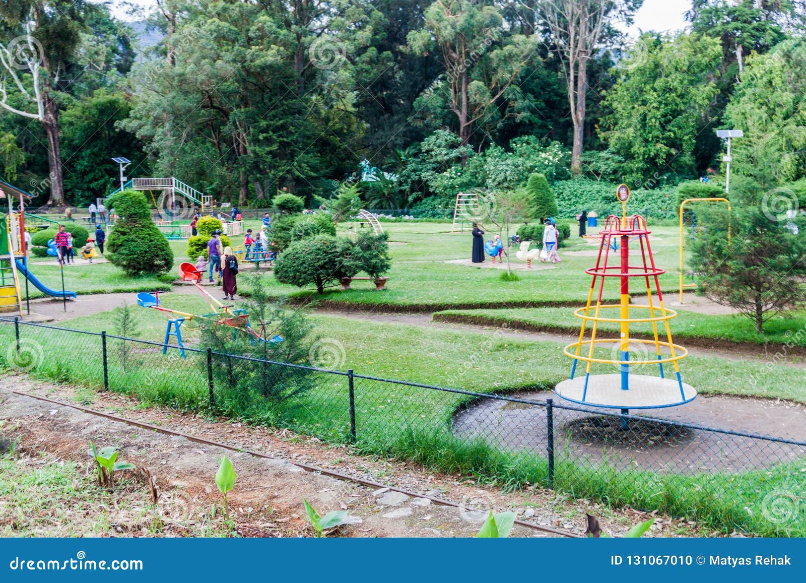 NUWARA ELIYA, SRI LANKA - JULY 16, 2016: Children Playground in ... NUWARA ELIYA, SRI LANKA - JULY 16, 2016: Children Playground in ...
