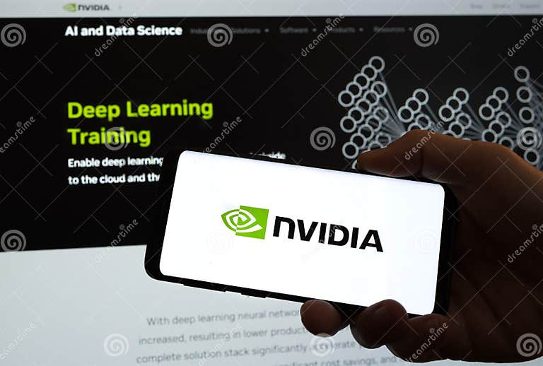 Nvidia Company for AI and Data Science Technology Editorial Photography ...