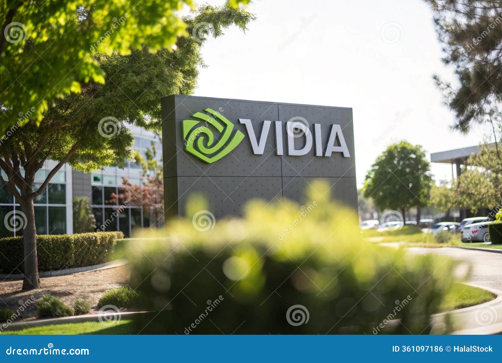 Nvidia Headquarters: Tech Innovation Hub in Santa Clara Stock ...
