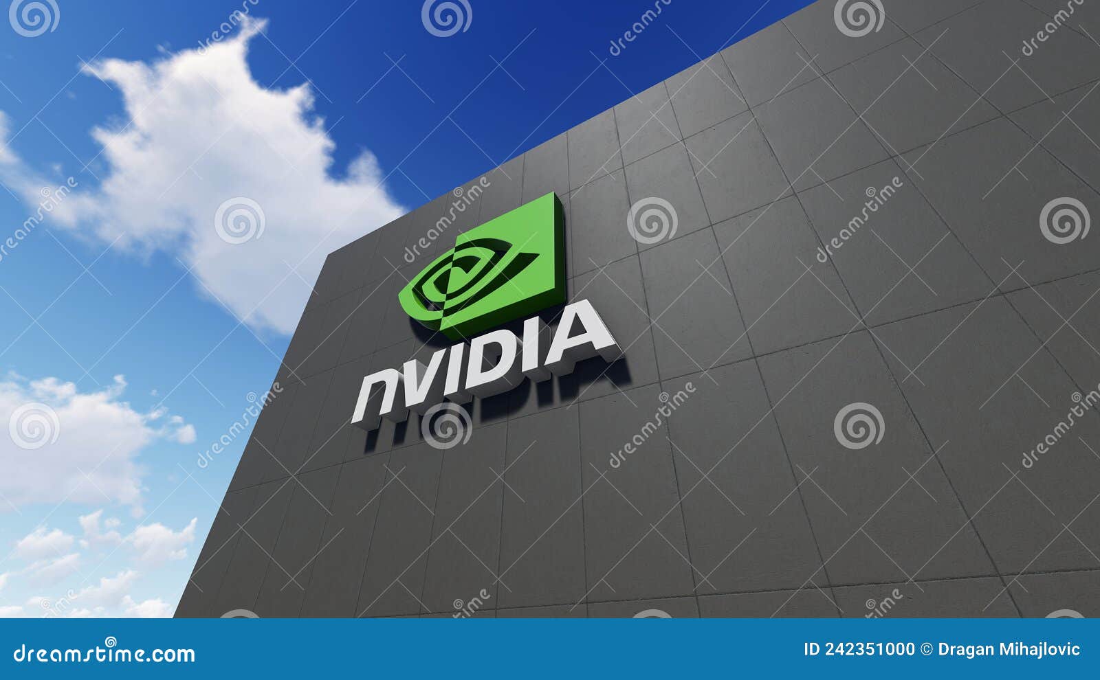 Nvidia Logo Editorial Image | CartoonDealer.com #95535818