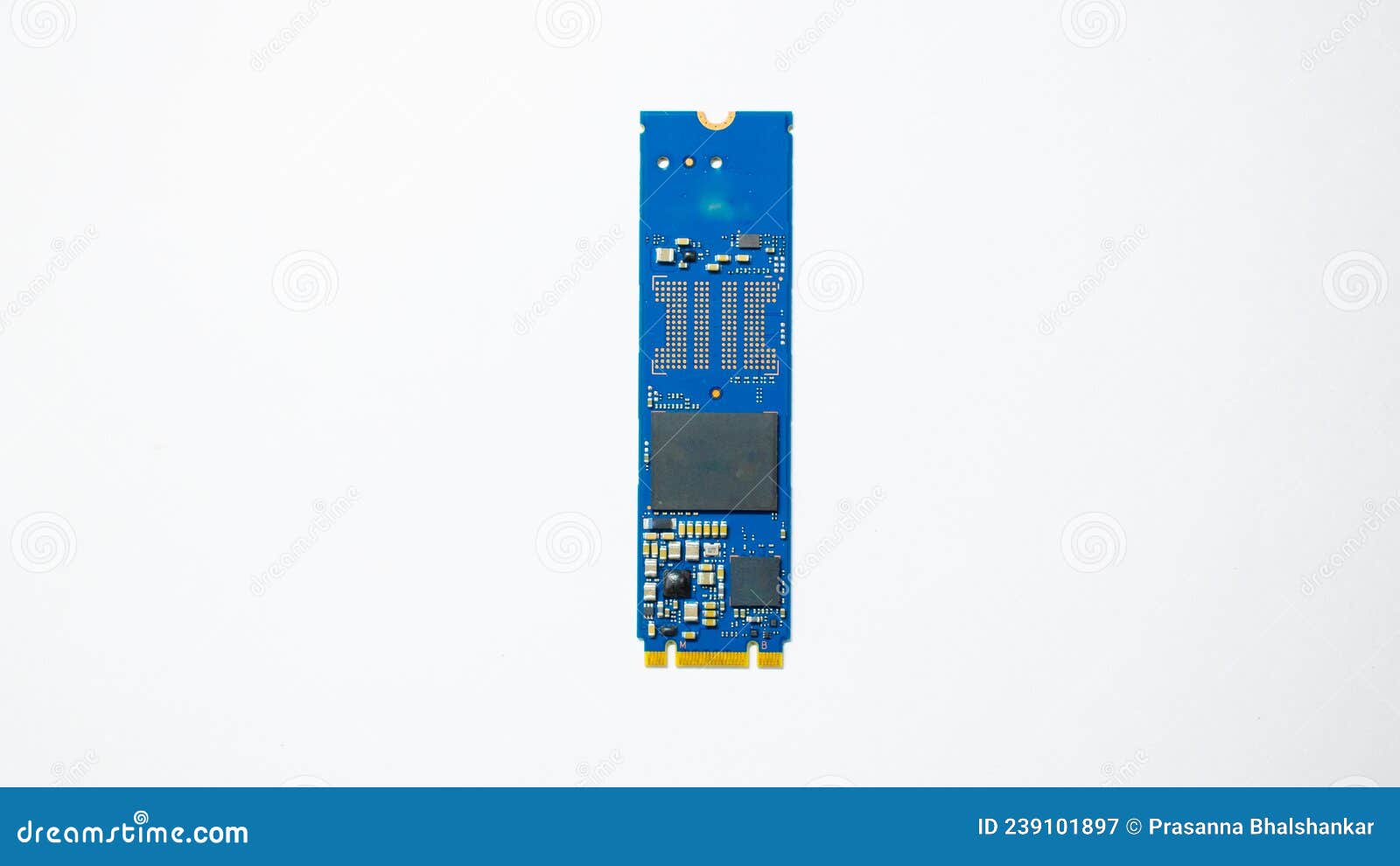 NVME M2 SSD Solid State Disk For Data Storage At High Speed Closeup ...
